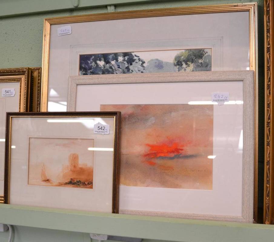 Lot 542 - Attributed to H B Carter, a watercolour