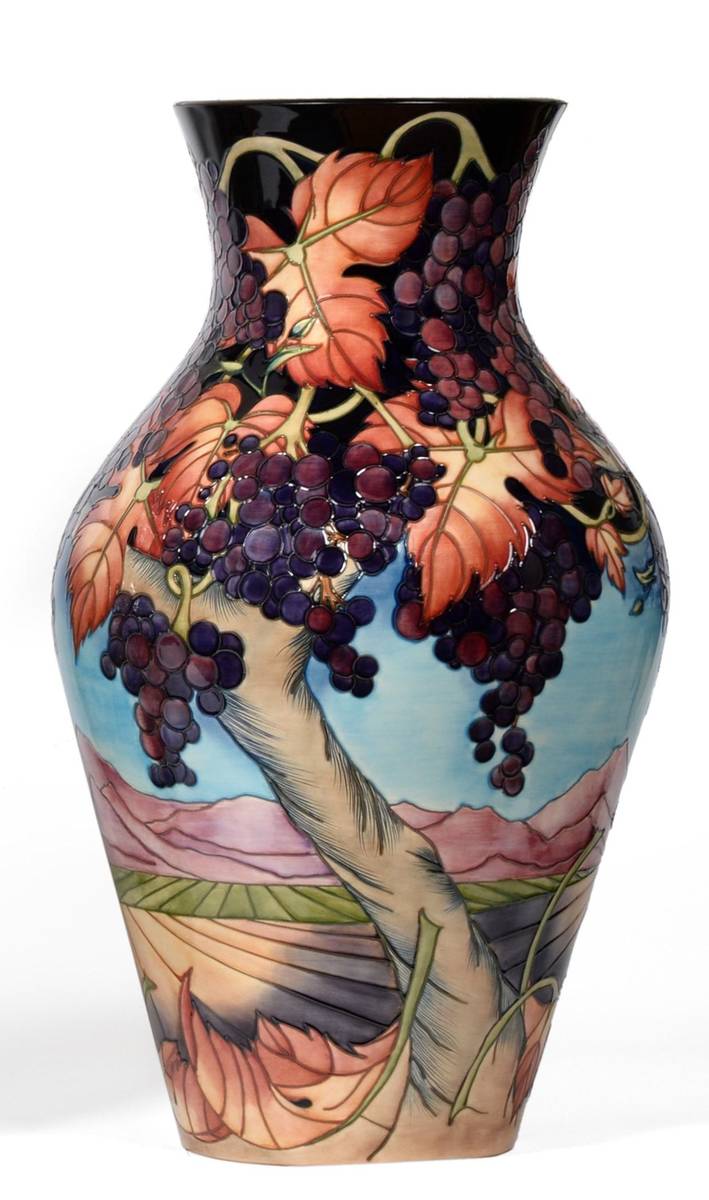 Lot 424 - A Large Modern Moorcroft Montagnac Pattern