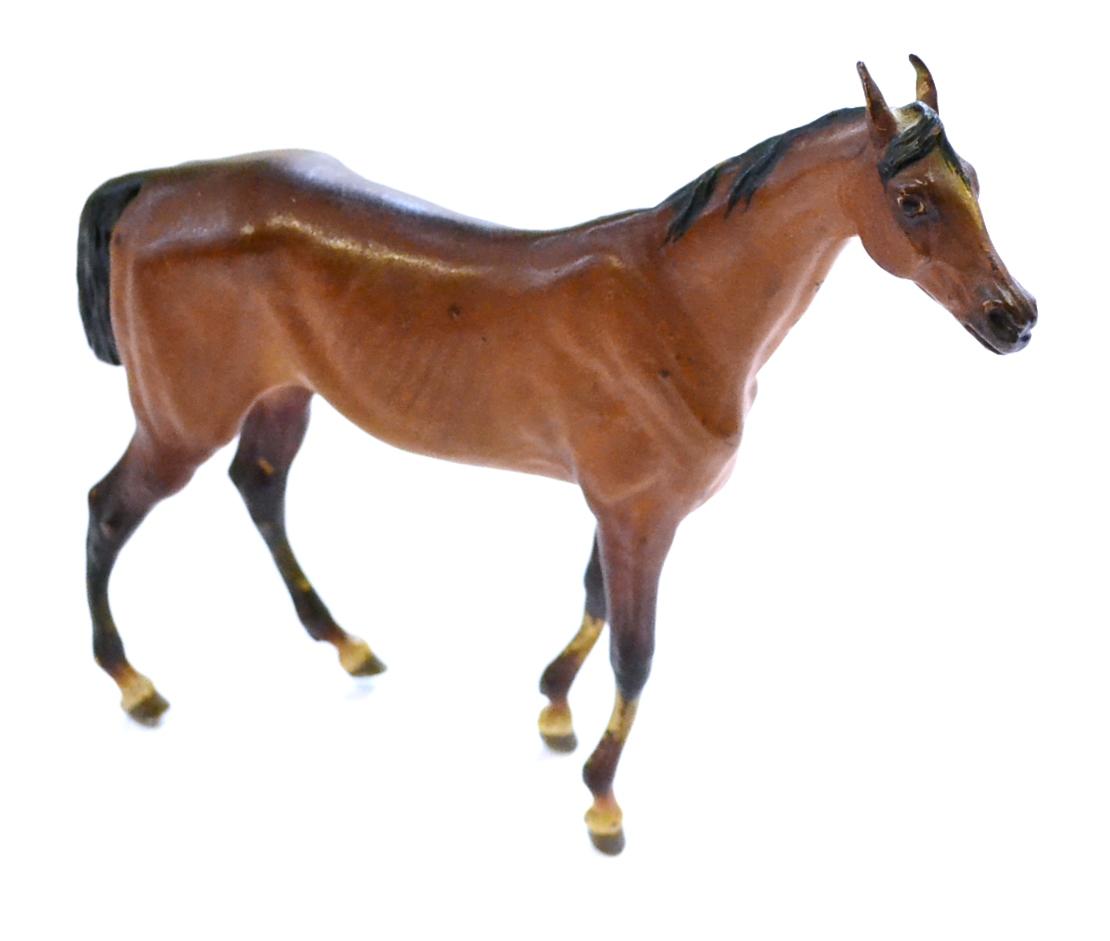 Lot 750 - A Bergman Cold Painted Bronze Figure of an