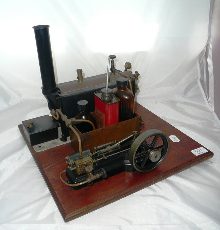 Lot 1041 - A Stuart Stationary Steam Plant, with
