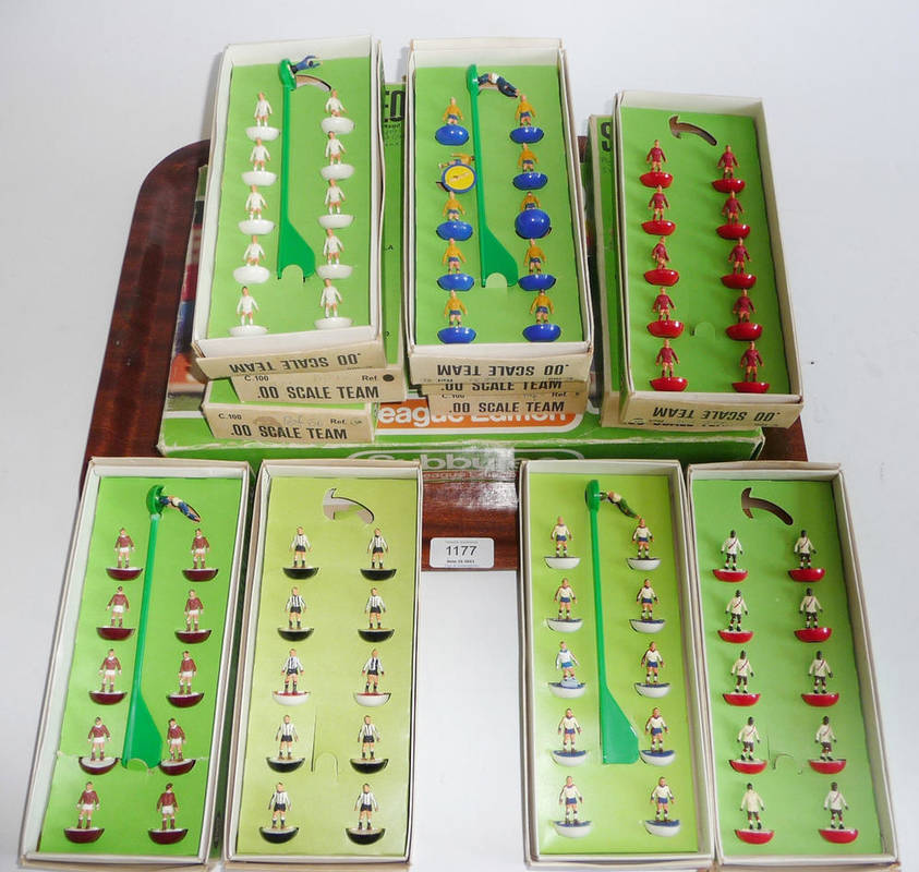 Lot 1177 - Twelve Boxed Subbuteo Football Teams,