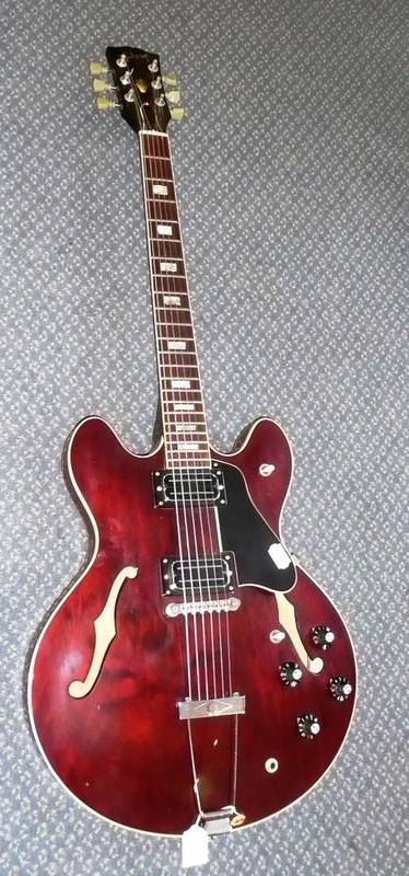 Lot 212 - A Gibson 335 TD, 1976, serial number