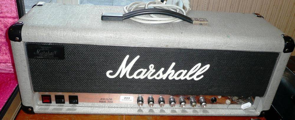 Lot 222 - A Marshall Silver Jubilee model 2550,
