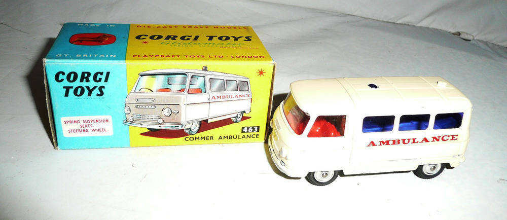 Lot 1226 - A Boxed Corgi Commer Ambulance No.463, in