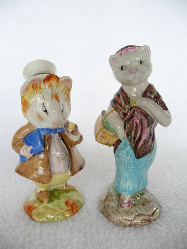 Lot 1063 - Two Beswick Beatrix Potter Figures 'Susan',