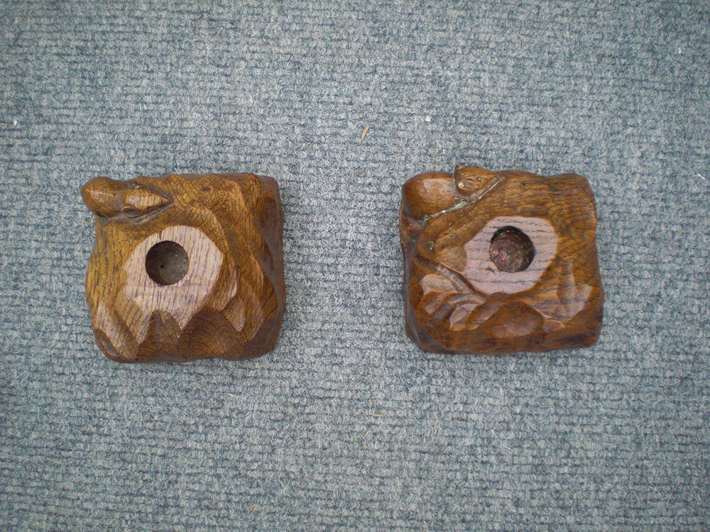 Lot 1702 - A Matched Pair of Robert "Mouseman"