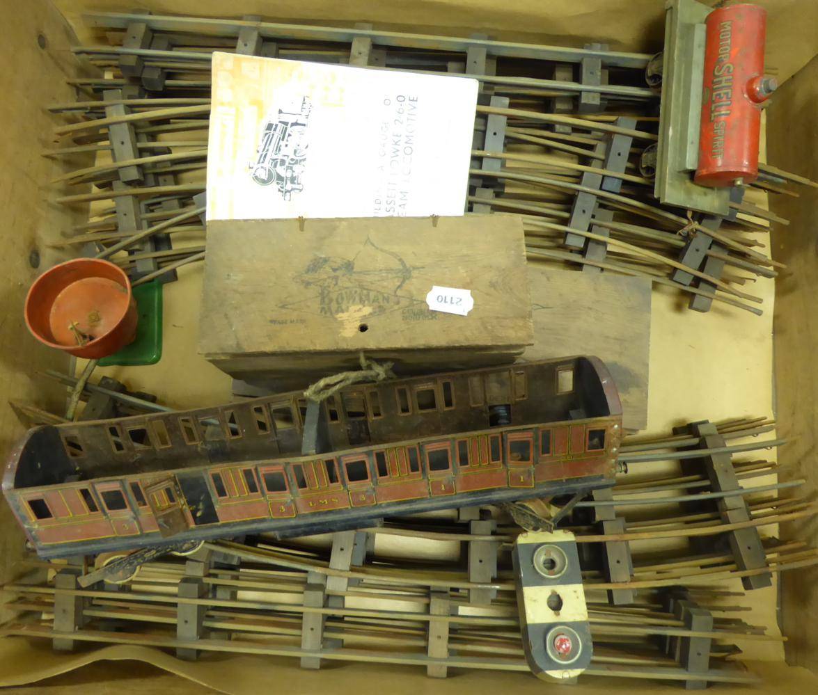 Lot 293 - Bowman O Gauge Live Steam Model 234 4-4-0