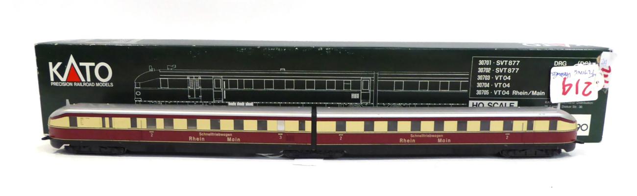 Lot 341 - Kato HO Gauge 30705 Flying Hamburger