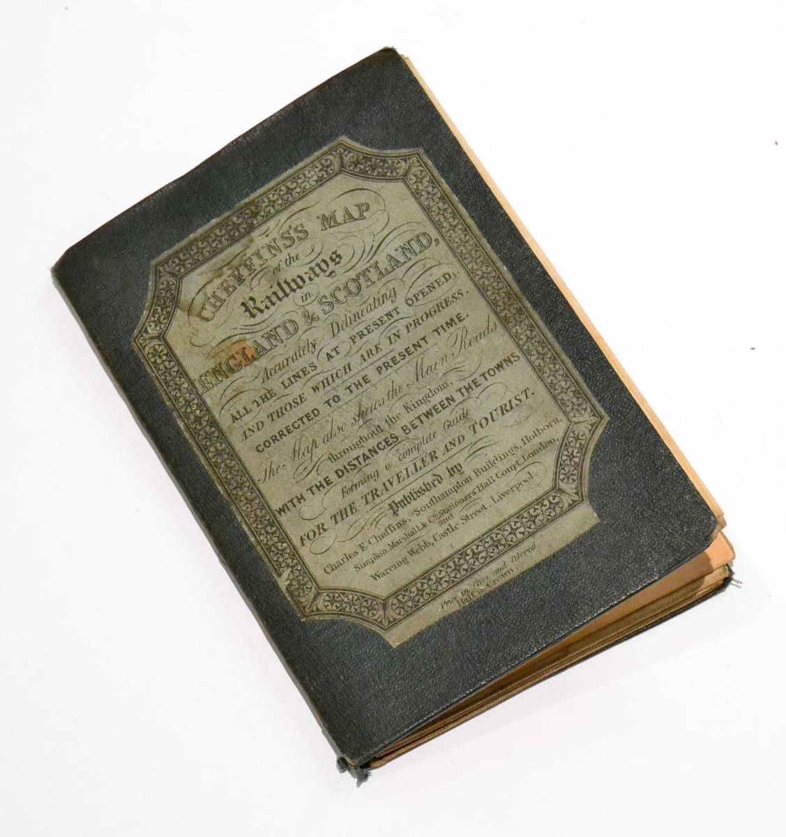 Lot 224 - Cheffins's Map Of The Railways In England