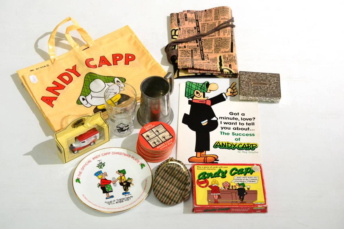 Lot 134 - Andy Capp Memorabilia, to include: a PVC