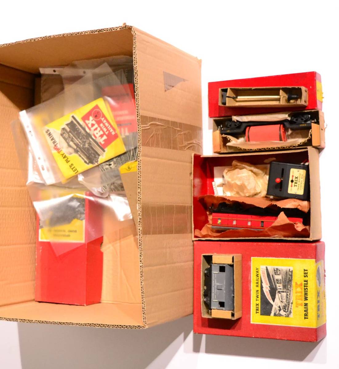 Lot 227 - Trix Twin Railway Accessories including
