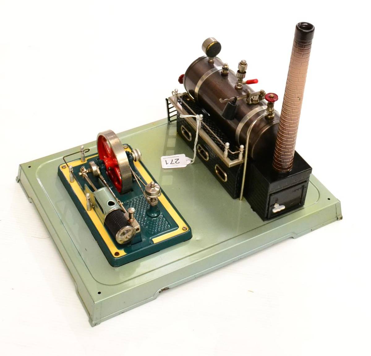 Lot 271 - Fleischmann 125/4 Live Steam Stationary