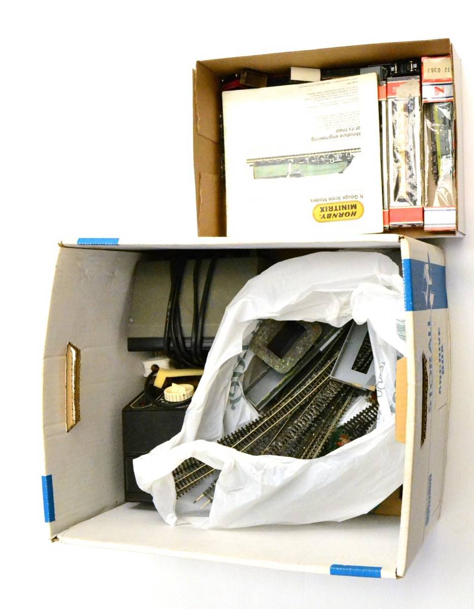 Lot 79 - Lima N Gauge Locomotives And Rolling Stock BR