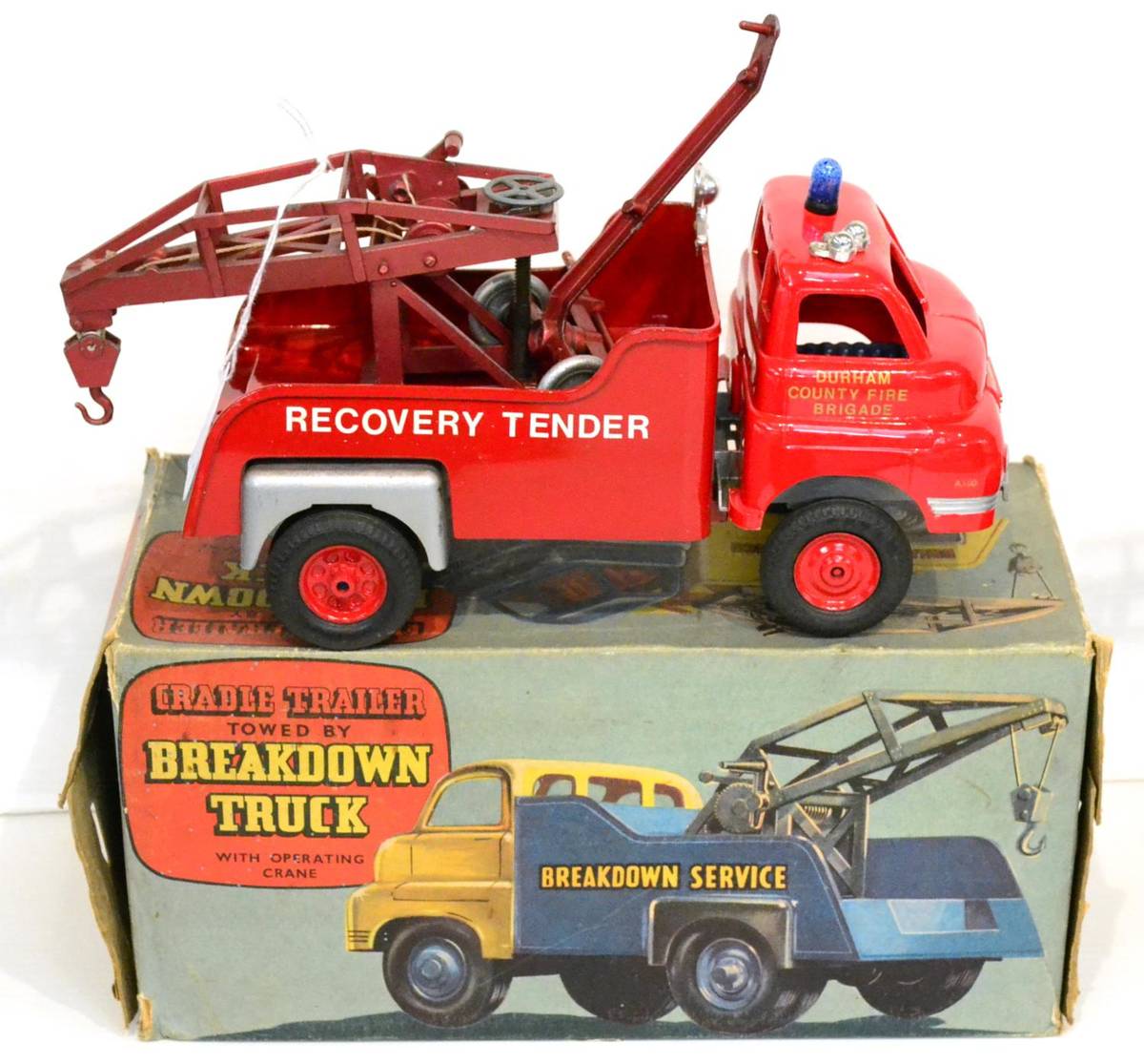 Lot 250 - Triang Cradle Trailer Towed By Breakdown