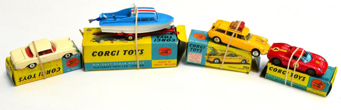 Lot 422 - Corgi 104 Dolphin 20 Cruiser On Trailer 314