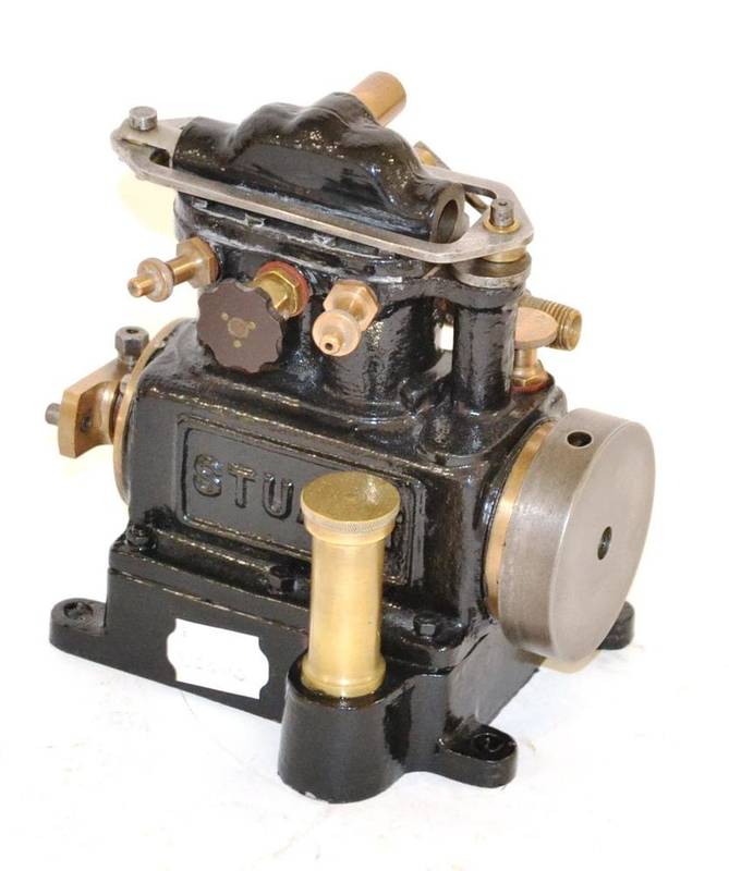 Lot 1162 - Stuart Sirius Engine black with brass parts