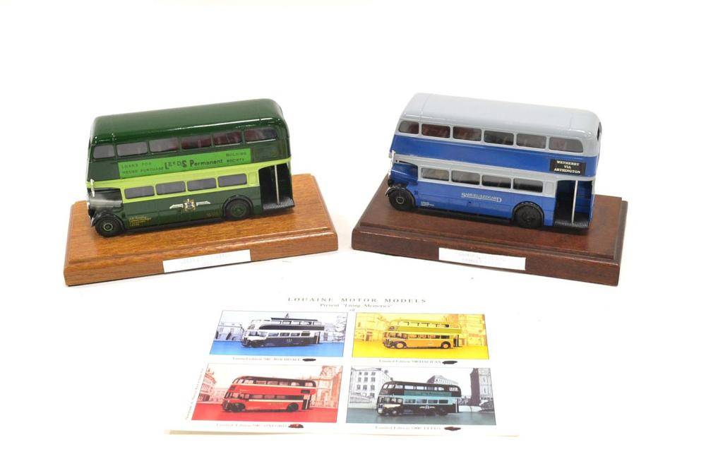 Lot 1255 - Louaine Motor Models Two RT Buses Samuel