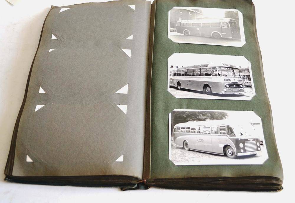 Lot 37 - Bus Photographs an album containing