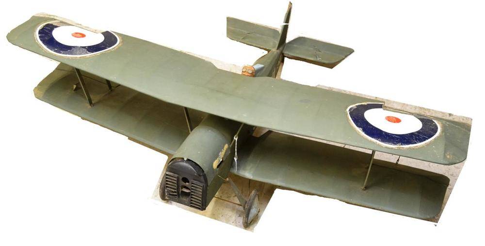 Lot 53 - Model Flying Aircraft Of An SE-2 Biplane in
