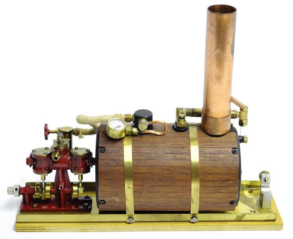 Lot 97 - Cheddar Models Puffin Steam Plant, horizontal