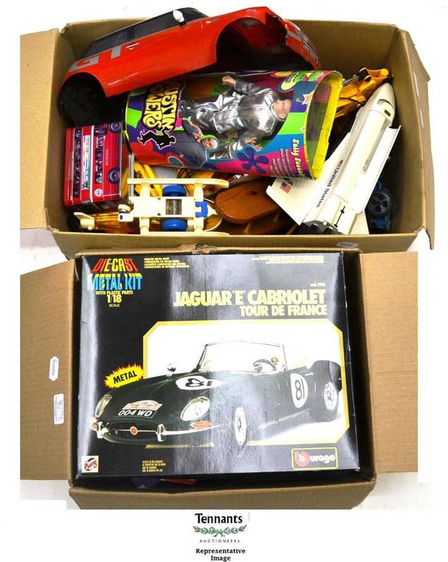 Lot 81 - Mixed Toys, including plastic model kits, Sky