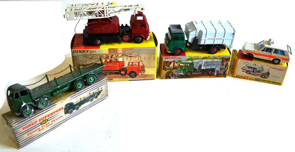 Lot 225 - Four Boxed Dinky Commercial Vehicles