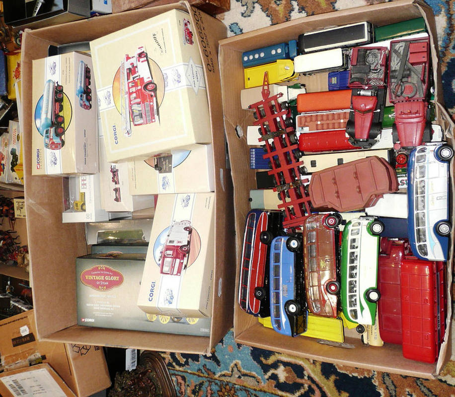 Lot 246 - Nine Boxed Corgi Commercial Vehicles,