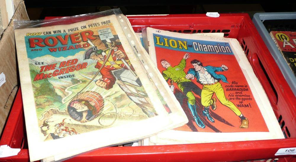 Lot 106 - A Collection of Comics, comprising fifty one