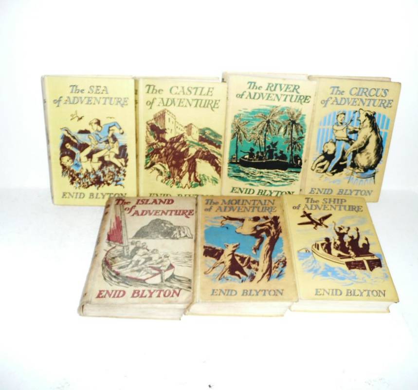 Lot 138 - Five Enid Blyton Adventure Books First