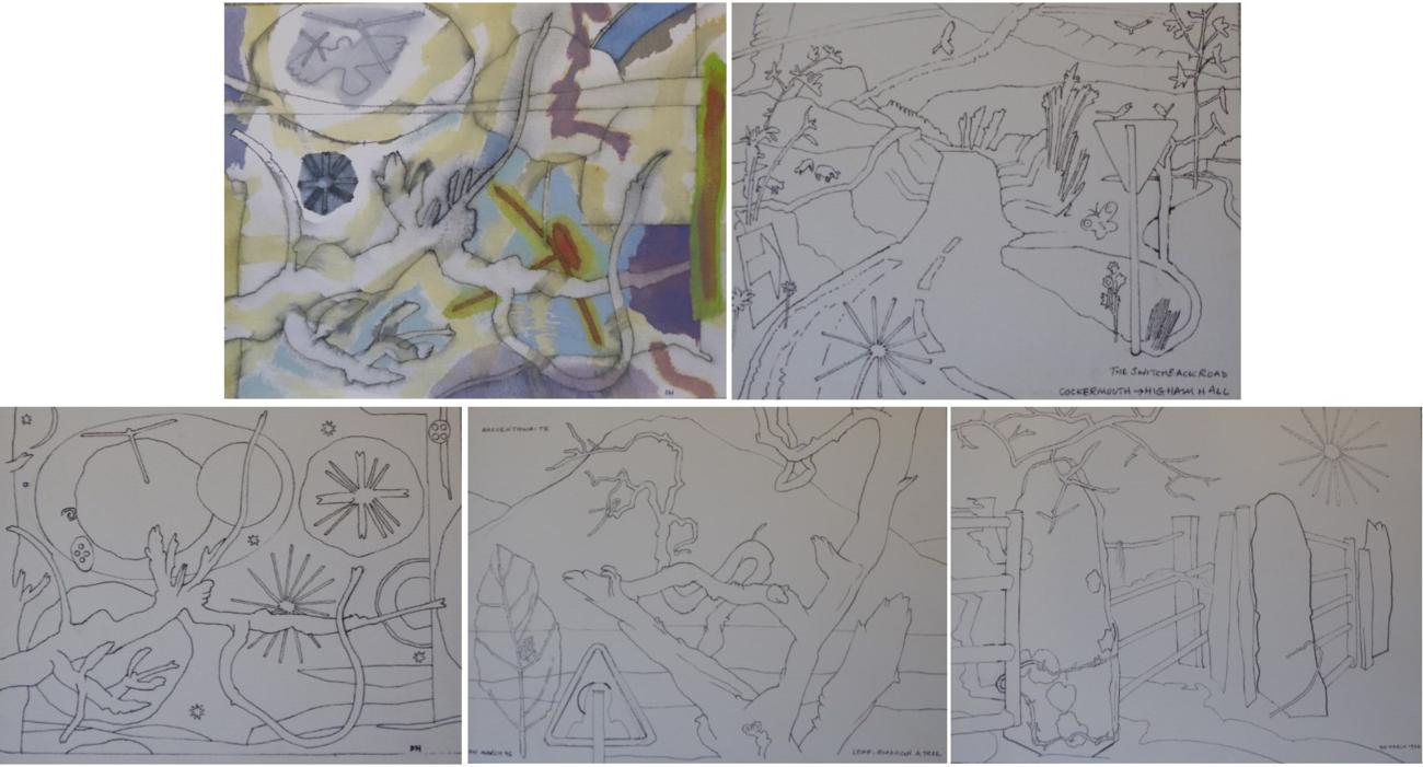 Lot 2076 - Derek Hyatt (1931-2015) The road to