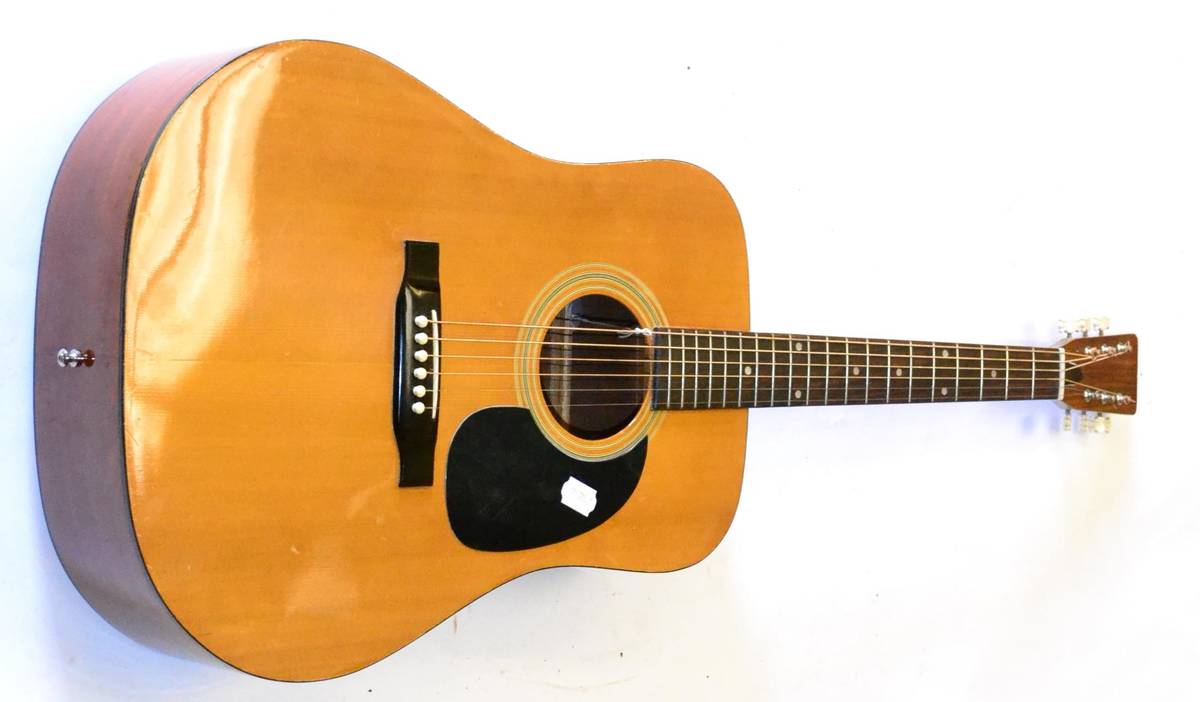 Lot 203 - A 1976 B.M. Rodeo Dreadnought Acoustic