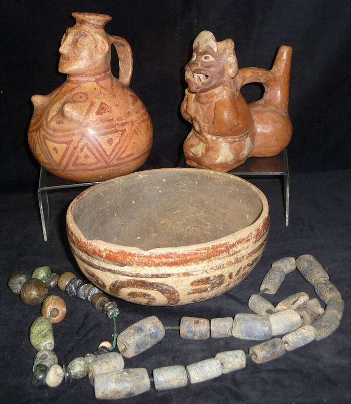 Lot 182 - A Mayan Pottery Bowl, Yukatan Peninsular,