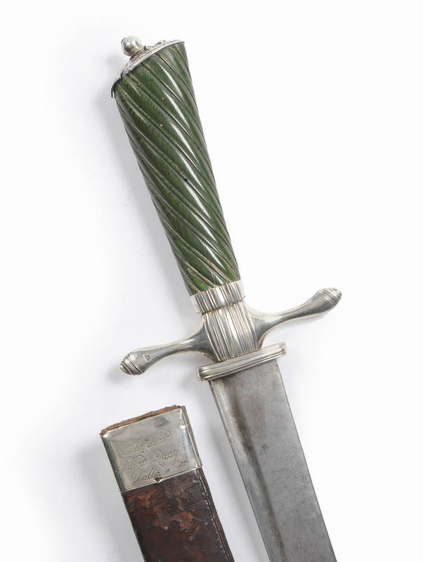 Lot 1037 - An Officer's Silver Mounted Sword, circa