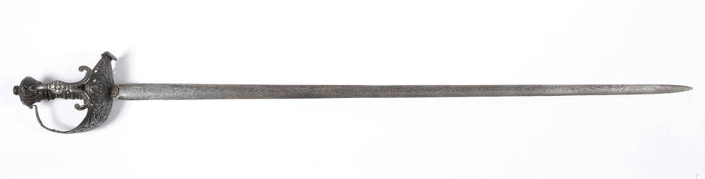 Lot 137 - A 17th Century Mortuary Sword, the 98cm
