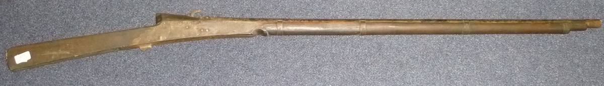 Lot 403 - A 19th Century Afghan Matchlock Long Gun,