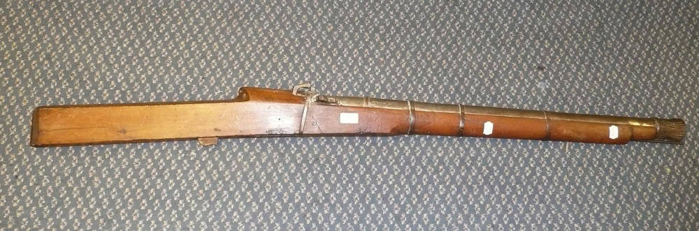 Lot 416 - A 19th Century Indian Matchlock Rampart Gun,