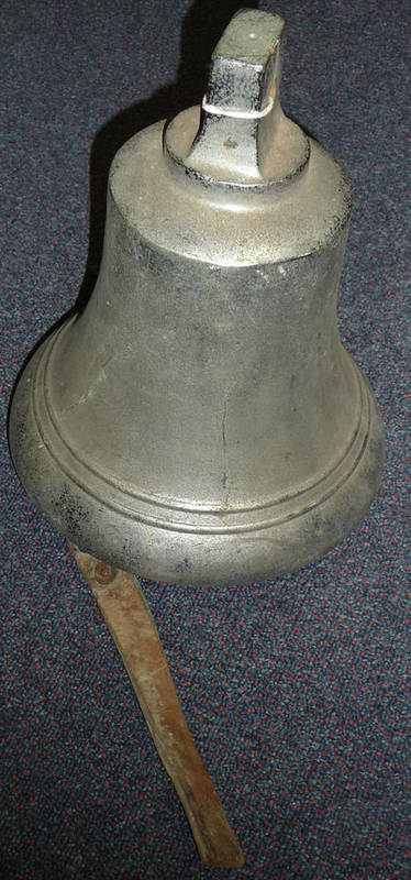Lot 66 - A Ship's Chromium Plated Bronze Fire Bell,