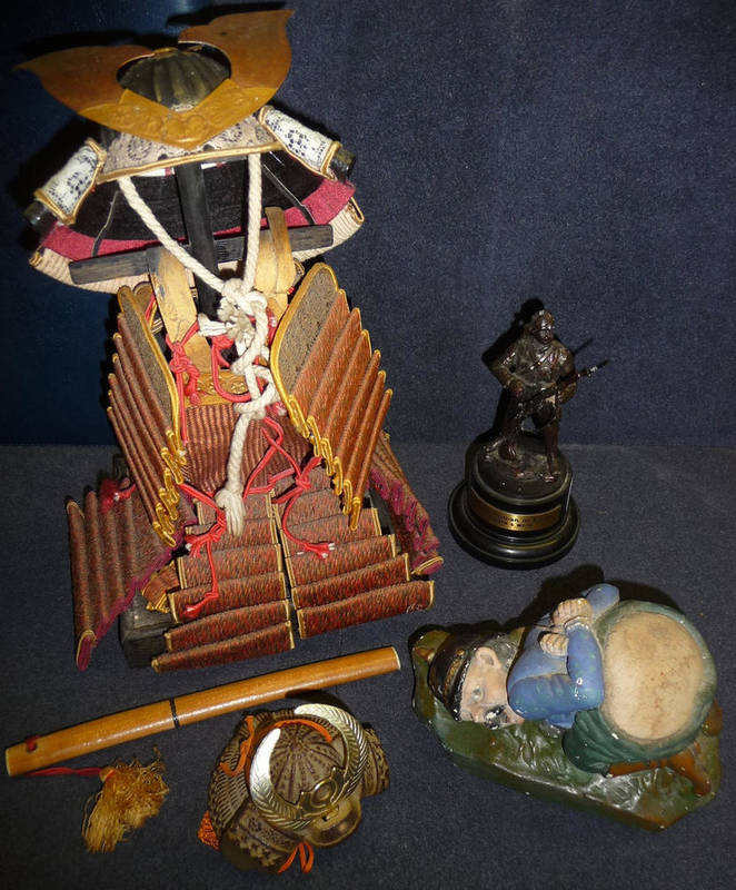 Lot 80 - A First World War Painted Plaster Figural Pin