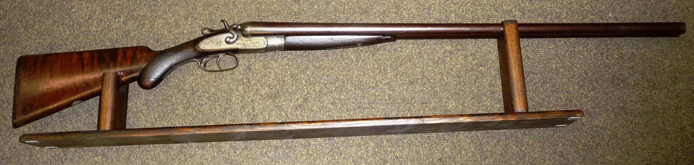 Lot 455 - A Deactivated 12 Bore Double Barrel Hammer