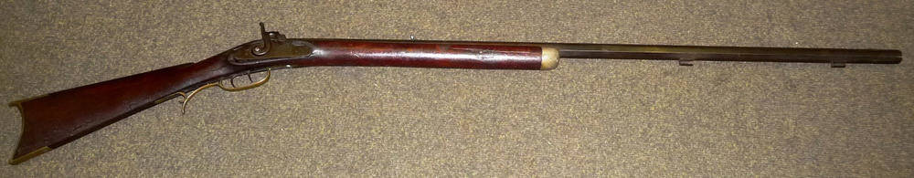 Lot 487 - A 19th Century American Percussion Cap Rifle,