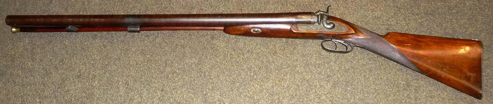 Lot 492 - A 19th Century Large Bore Side by Side