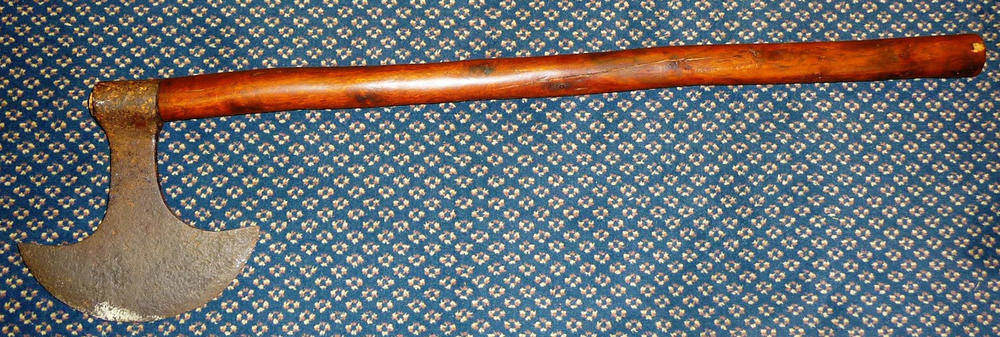 Lot 279 - A 16th/17th Century Fighting Axe, the
