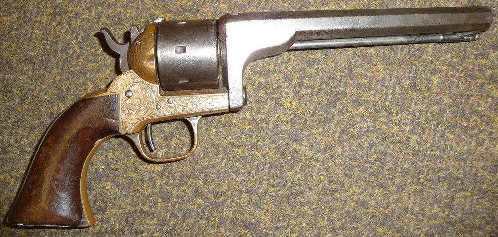Lot 432 - A 19th Century American Seven Shot Rimfire