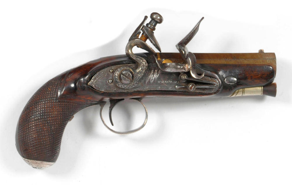 Lot 462 - An Early 19th Century Flintlock Pocket