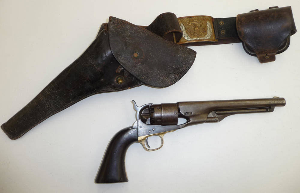 Lot 490 - A US Colt Model 1860 .44 Calibre Six Shot