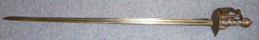 Lot 228 - An 18th Century English Dragoon Sword, circa