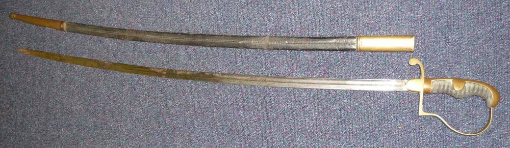 Lot 173 - An Imperial German Infantry Sword, the 84cm