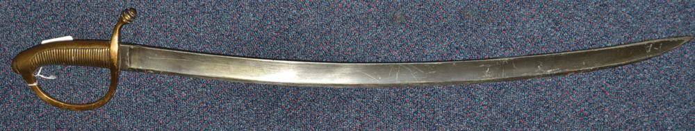 Lot 346 - A 19th Century Russian/French Infantry Sabre,