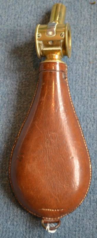 Lot 485 - A 19th Century Continental Stitched Leather