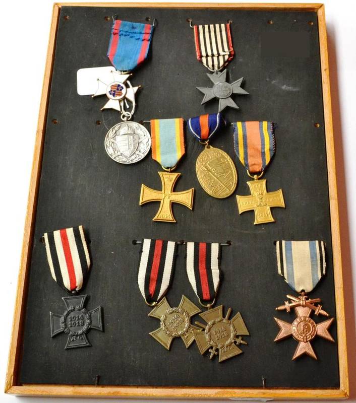 Lot 18 - A Collection of Ten Imperial German Medals,